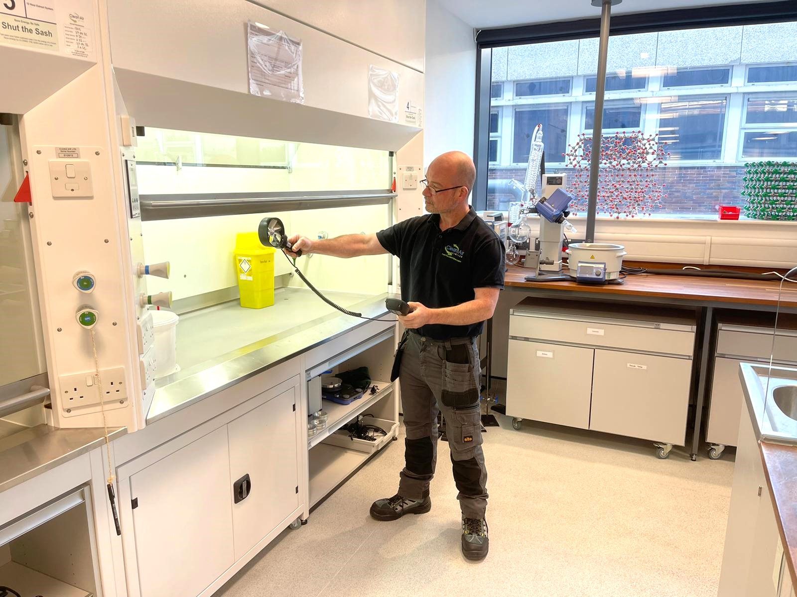 Fume Cupboard Servicing - Maintenance - Clean Air